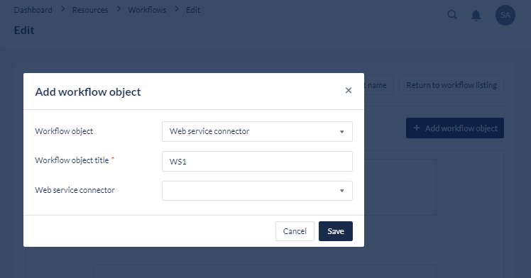 Web Service Connector