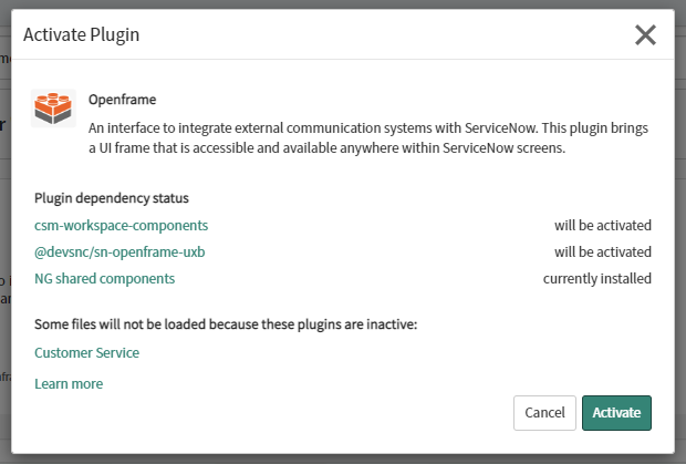 ServiceNow CTI Adapter