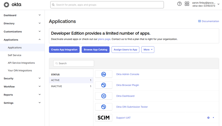 Migrating Users and Agents to Okta via SCIM from IPscape